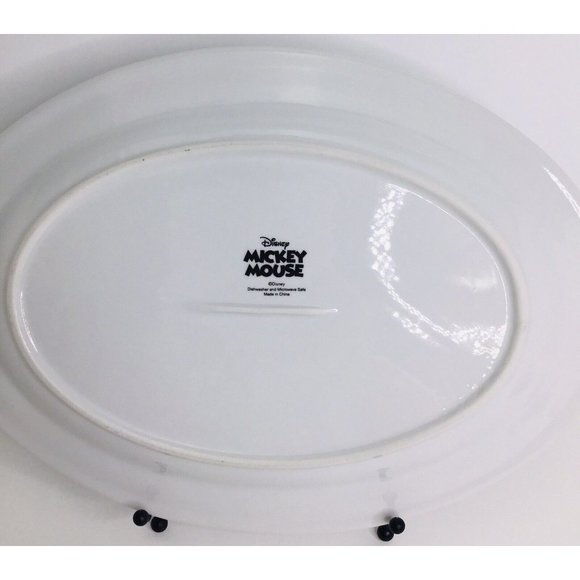 Disney | Kitchen | Mickey Mouse Large Oval Serving Platter New | Poshmark